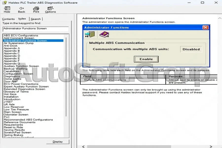 HALDEX TRAILER ABS DIAGNOSTICS – buy professional diagnostic software ...