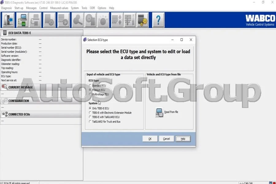 WABCO TEBS-E 7.0 – buy professional diagnostic software AutoSoft.group