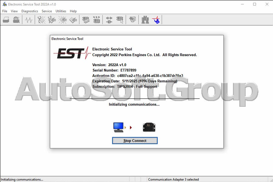 Perkins EST-Electronic Service Tool 2022A – AutoSoft.group