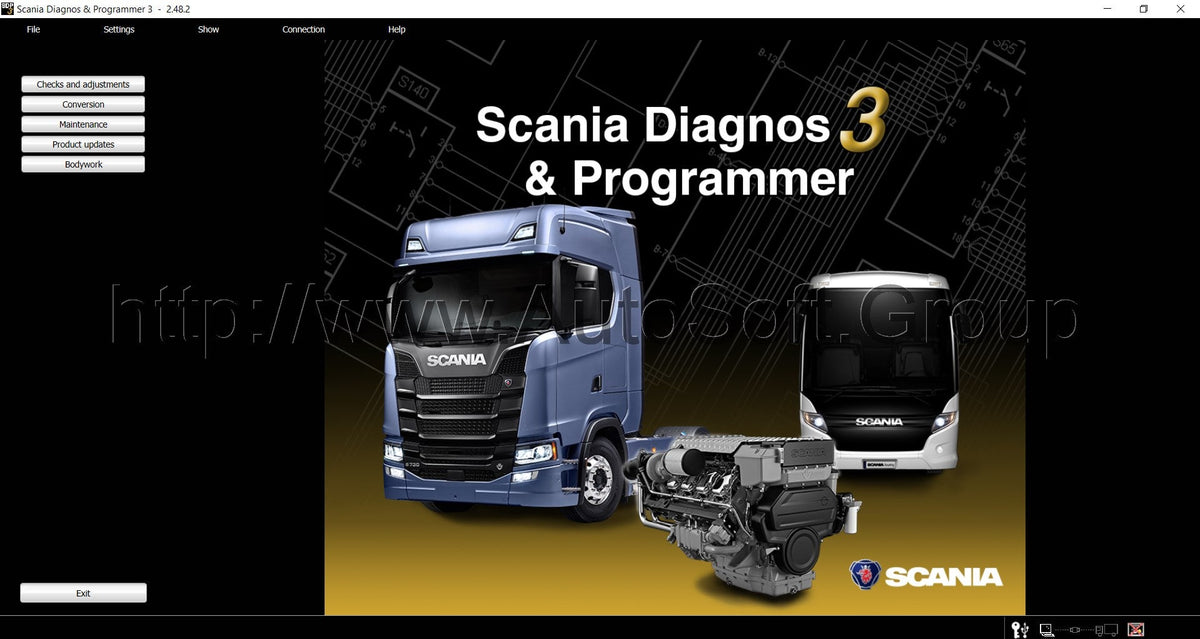 Scania SDP3 2.70 + XCOM 2.54 - Diagnostic software Scania Trucks- buy ...