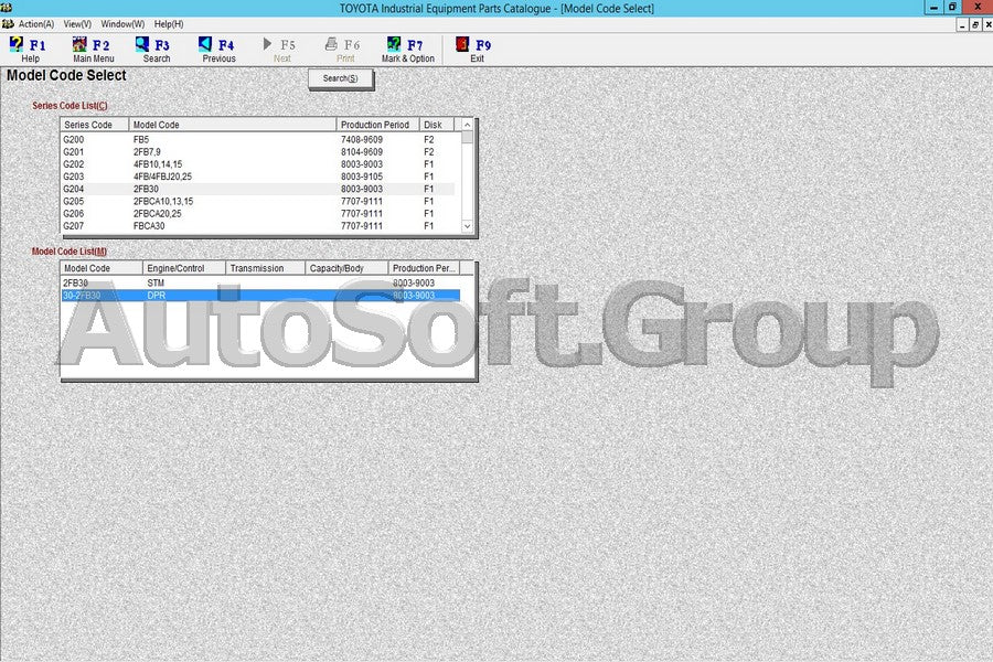 Toyota Industrial Equipment Parts Catalog Online – buy professional diagnostic software AutoSoft ...